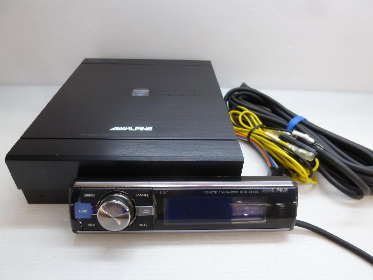 ALPINE PXA-H800(プロフェッサー) + RUX-C800(コマンダー) | 中古品 | アップガレージ 一宮インター店 | カー ...