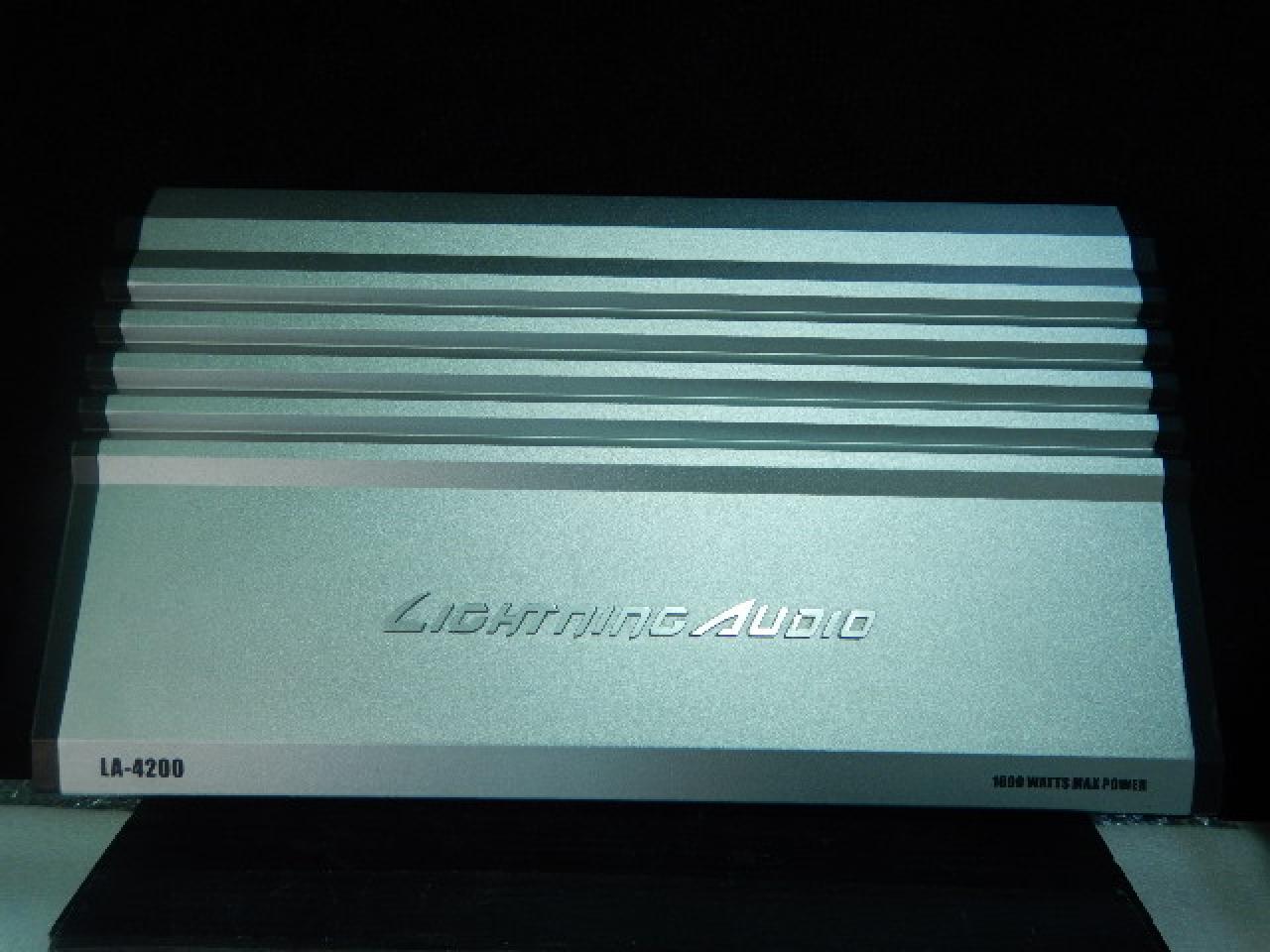 LIGHTNING AUDIO LA-4200 | カー用品 アンプを通販で購入する | 中古カー＆バイク用品の販売ならアップガレージ