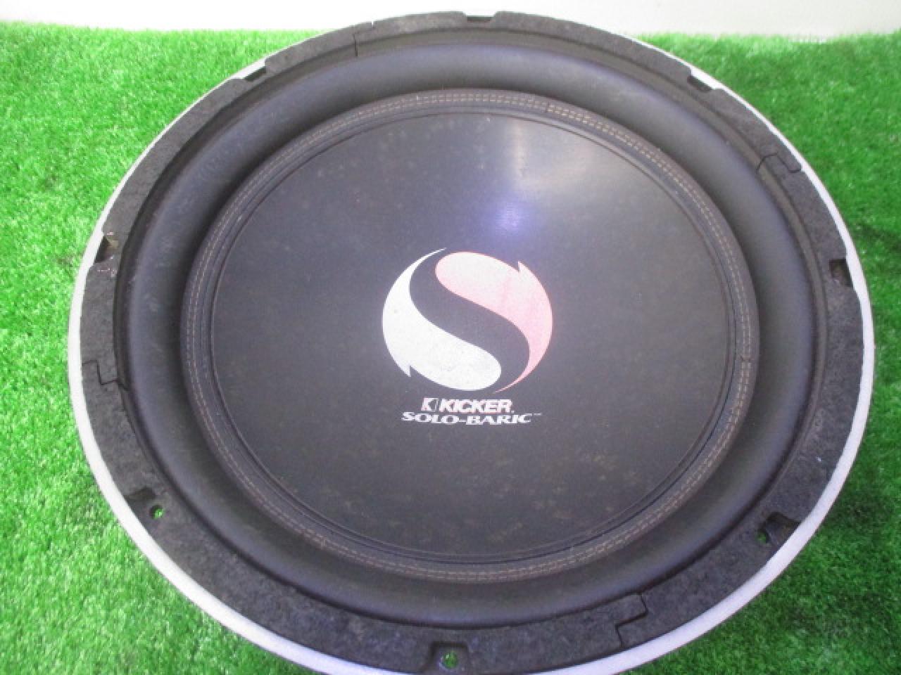 KICKER(キッカー) SOLO-BARIC s12d | カー用品 スピーカー サブウーハースピーカーを通販で購入する | 中古カー ...