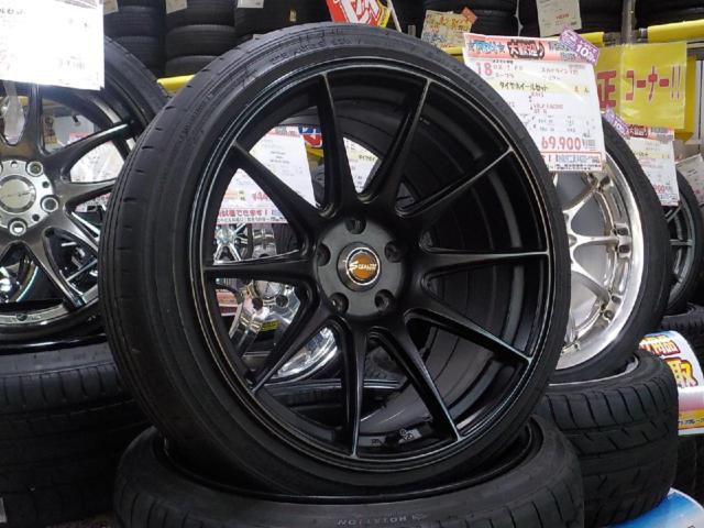 STEALTH RACING SPEC-01 + PINSO/MINERVA | カー用品 タイヤホイールセット 18インチタイヤホイール ...
