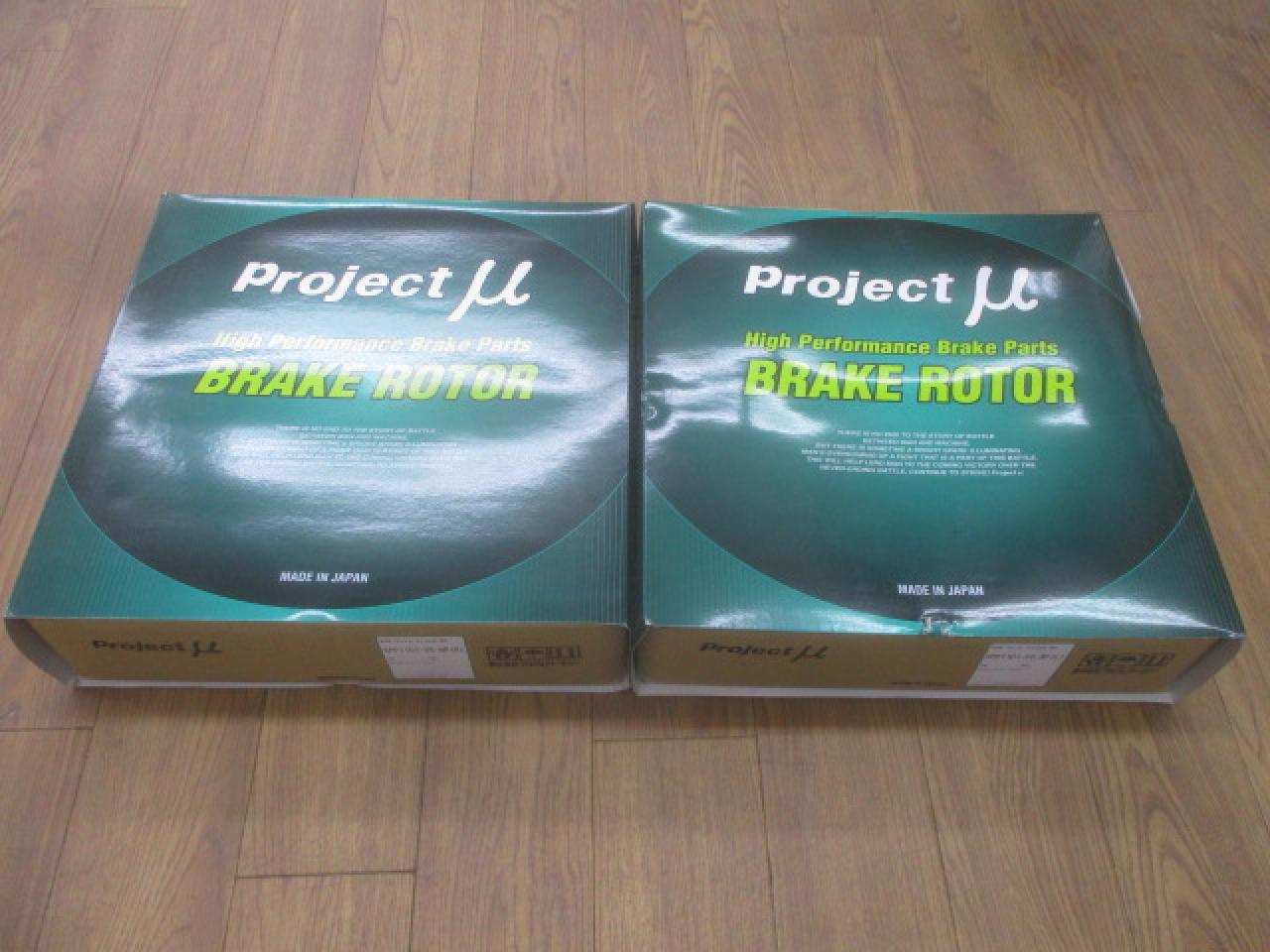 Projectμ SCR Pure Plus6 SPPT101-S6-NP★未使用フロントセット★ | カー用品 ブレーキ系 ローターを通販で ...