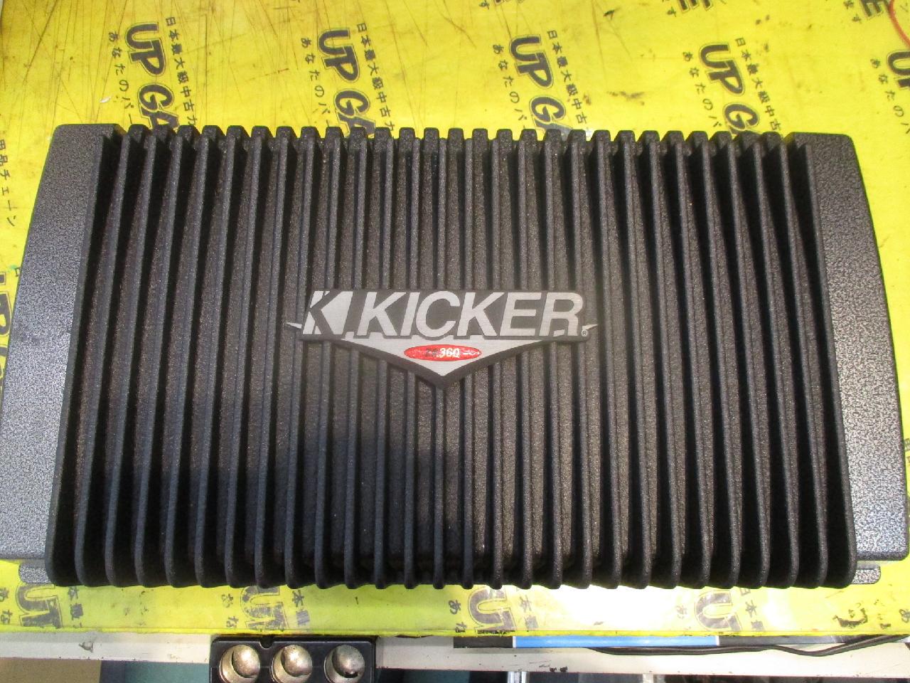 KICKER(キッカー) ZR360 | 中古品 | アップガレージ 鈴鹿店 | カー用品 アンプを通販で購入する | 中古カー＆バイク用品の ...