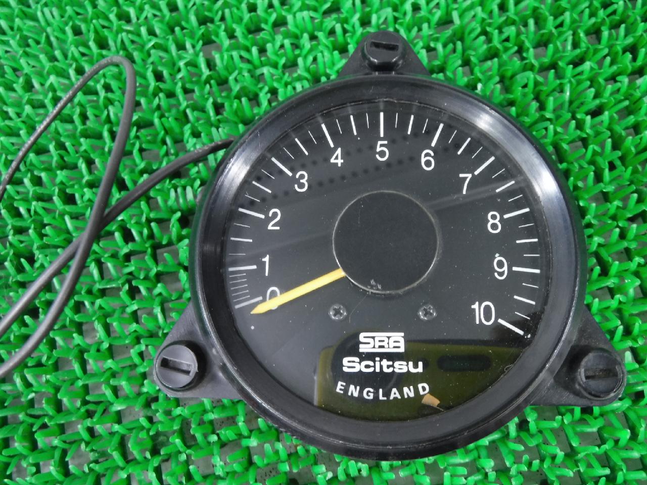 【値下げしました!】Scitsu(スキッツ) タコメーター (0～10) ブラック 汎用 1個 | 中古品 | アップガレージ 鈴鹿店 ...