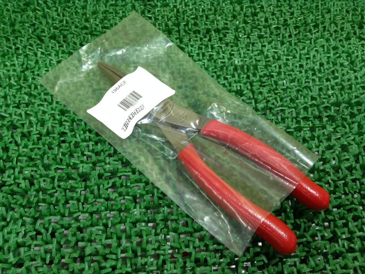 Snap-on(スナップオン) ニードルノーズプライヤー 196ACF | 新古品 | アップガレージ 埼玉大宮店 | 総合リユース 大工道具 ...