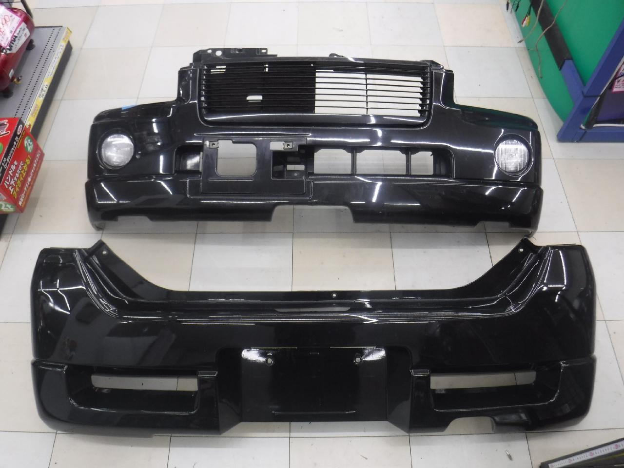 SUZUKI 純正バンパーセット ♪値下げしました♪ | カー用品 ボディパーツ エアロセットを通販で購入する | 中古カー＆バイク用品の販売 ...