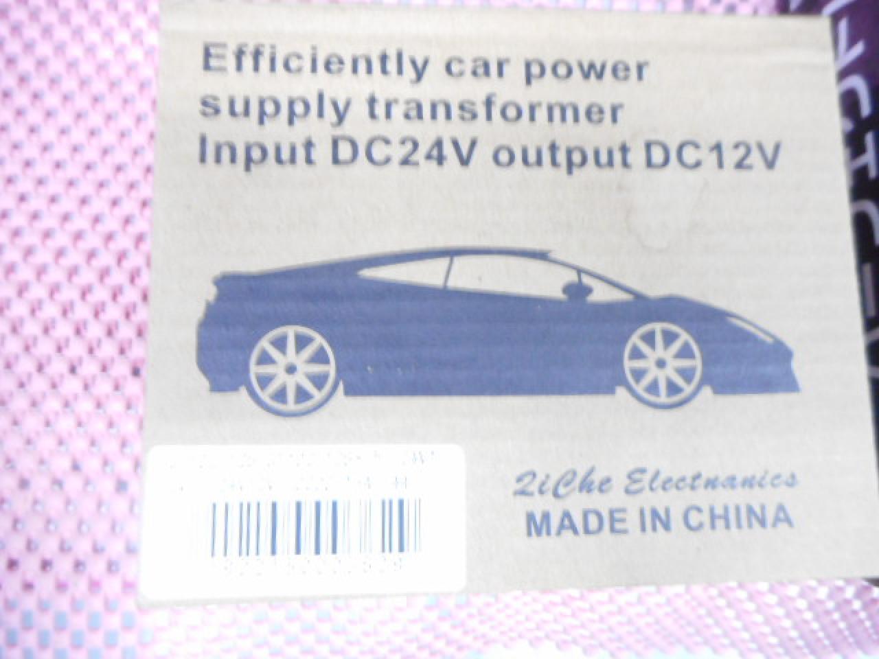 GT102-126 メーカー不明 コンバーター 24V→12V | カー用品 その他(カー用品) その他カー用品を通販で購入する | 中古カー＆バイク用品の販売ならアップガレージ