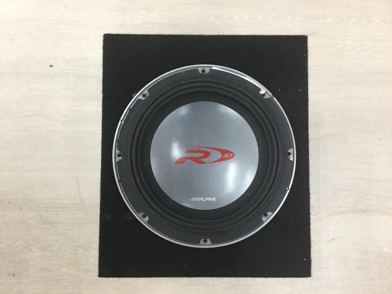 ALPINE TYPE-R SWR-1042D | 中古品 | アップガレージ 千葉成田店 | カー用品 スピーカー サブウーハースピーカー ...