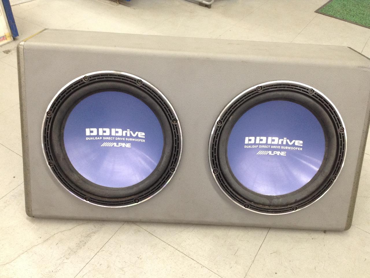 ALPINE DD Drive サブウーファースピーカーBOX | カー用品 スピーカー サブウーハースピーカーBOX付を通販で購入する ...