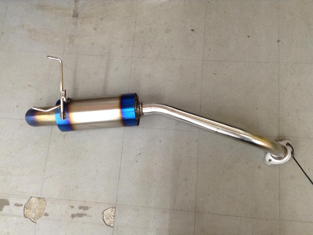 J’S Racing GE8フィットRS プレミアムセミチタンマフラー | カー用品 吸気・排気系 マフラーを通販で購入する | 中古カー ...