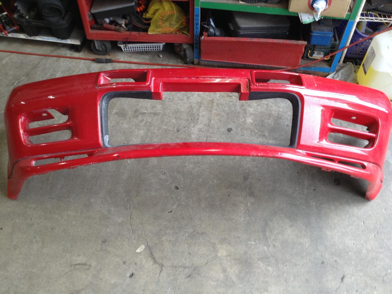 NISSAN スカイラインGT-R BNR32純正フロントバンパー + リップスポイラー | 中古品 | アップガレージ 越谷店 | カー用品 ...