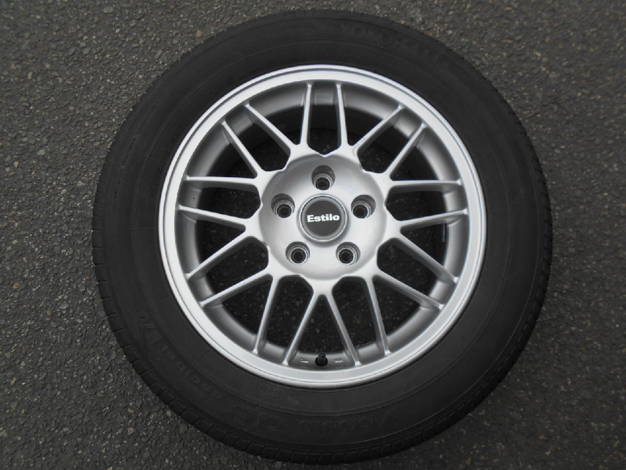 NISSAN Estilo + YOKOHAMA dB decibel E70L | カー用品 タイヤホイールセット 16インチタイヤホイールセットを通販で購入する | 中古カー＆バイク用品の ...