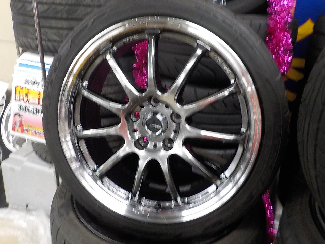 WORK(ワーク) EMOTION(エモーション) 11R (5HOLE) + NITTO(ニットー) NT555 G2 + NITTO(ニットー) NT555 G2 | カー用品 タイヤ ...