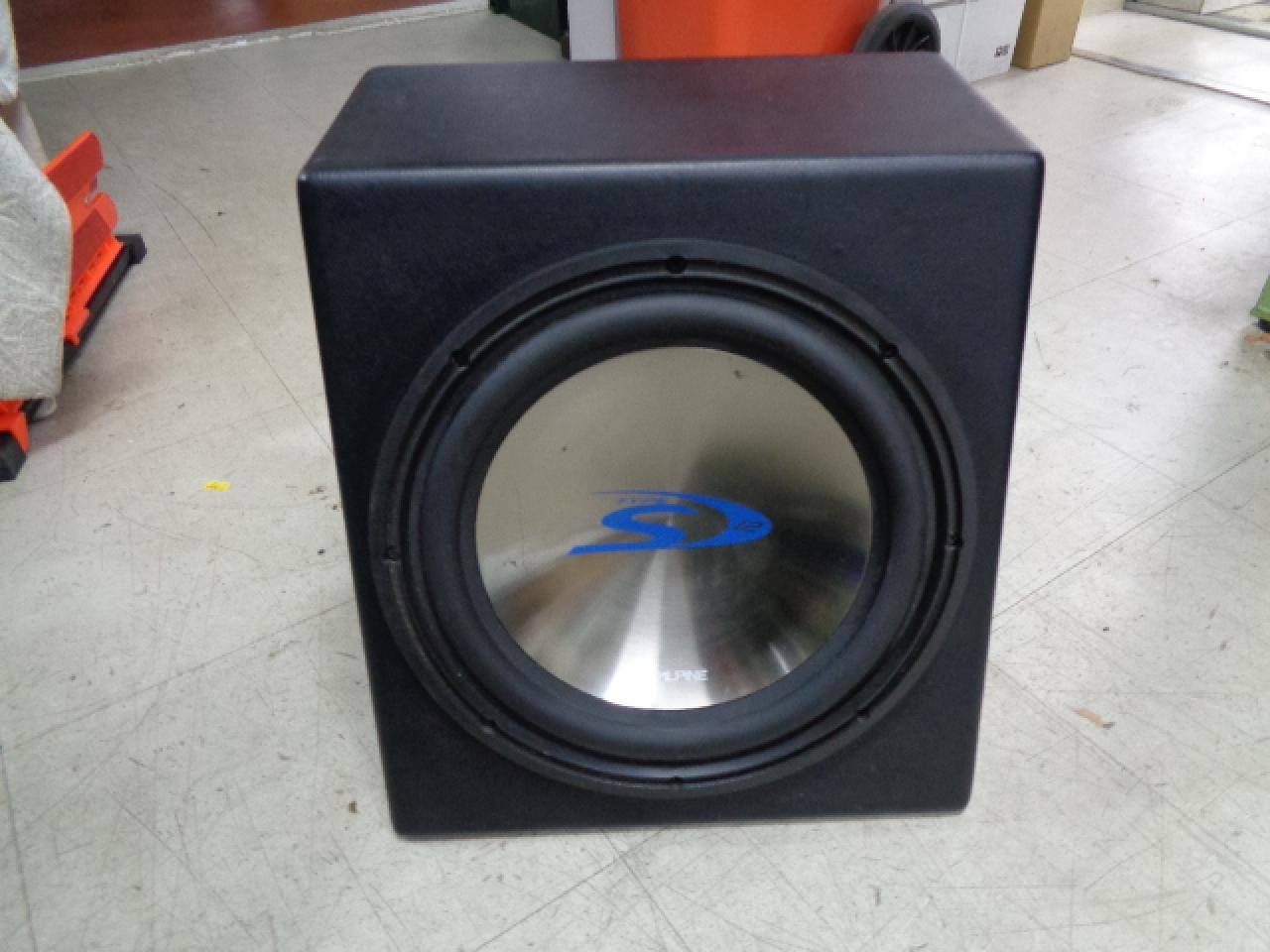 ALPINE TYPE-R 12 BOX付サブウーハー(S03945) | カー用品 スピーカー サブウーハースピーカーBOX付を通販で購入 ...