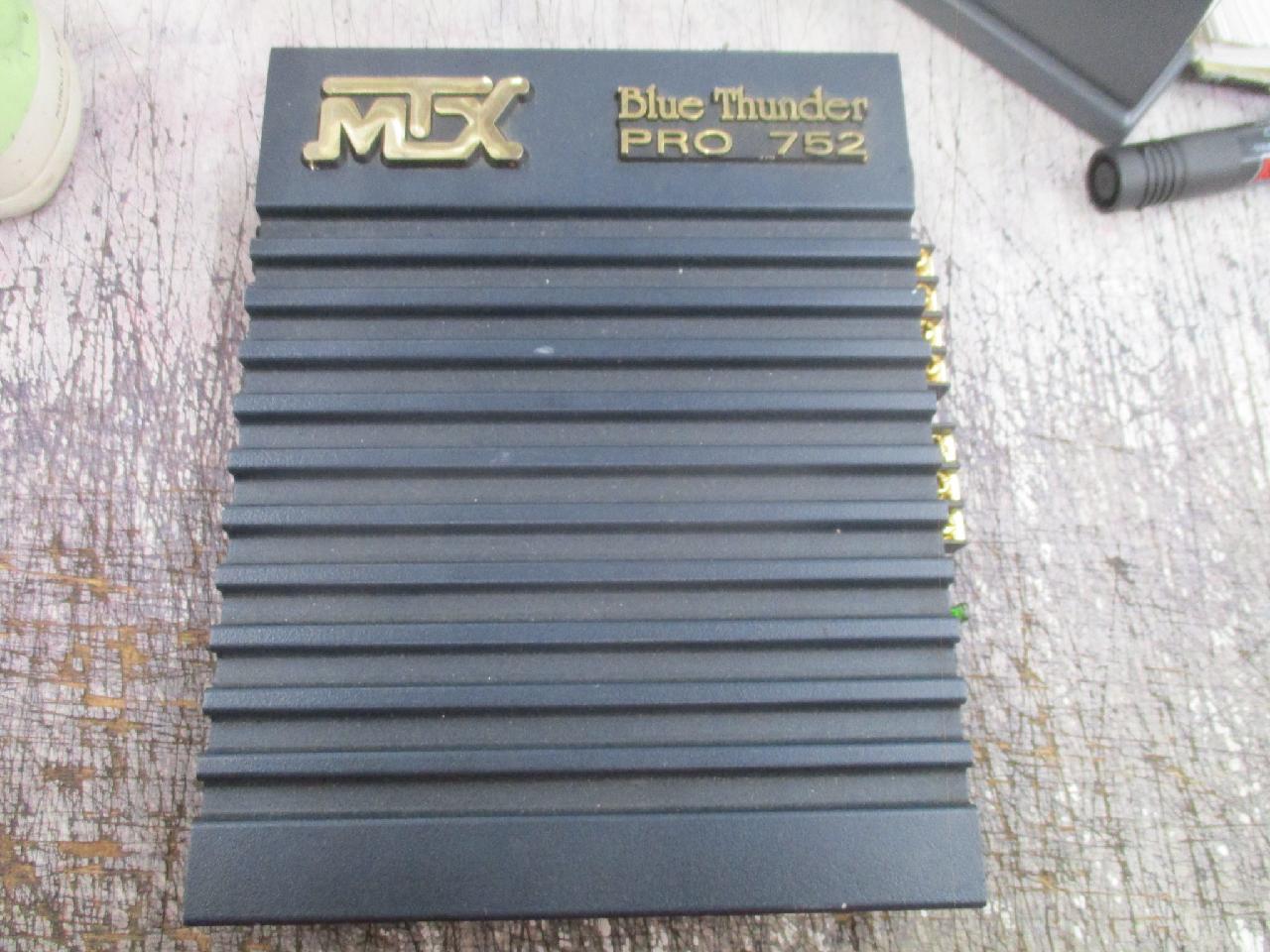 MTX Blue Thunder PRO 752 | カー用品 アンプを通販で購入する | 中古カー＆バイク用品の販売ならアップガレージ