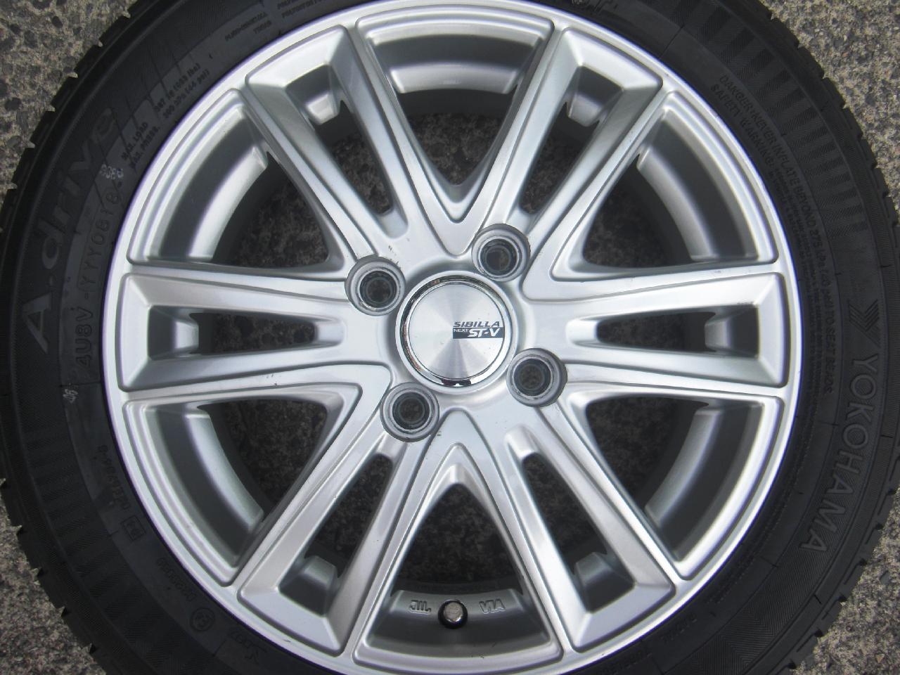 TOPY(トピー) SIBILLA NEXT(シビラネクスト) ST-V + YOKOHAMA A-drive | 中古品 | アップガレージ 小牧南インター店 | カー用品 タイヤホイール ...