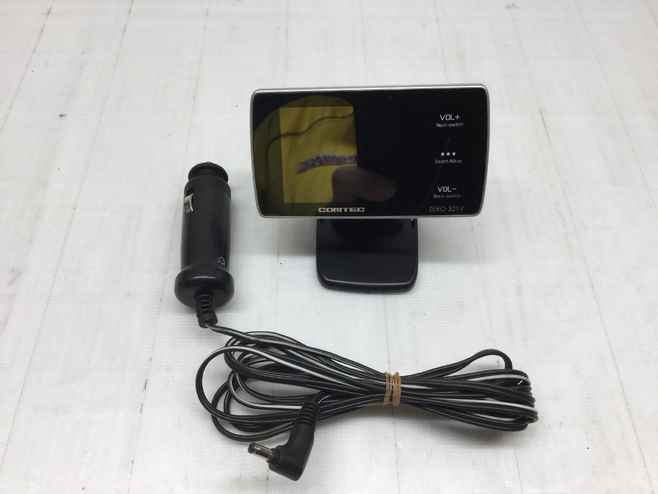COMTEC ZERO331V レーダー探知機 | 中古品 | アップガレージ 四日市店 | カー用品 カーAVアクセサリー その他カーAVアクセサリーを通販で購入する | 中古カー＆バイク用 ...
