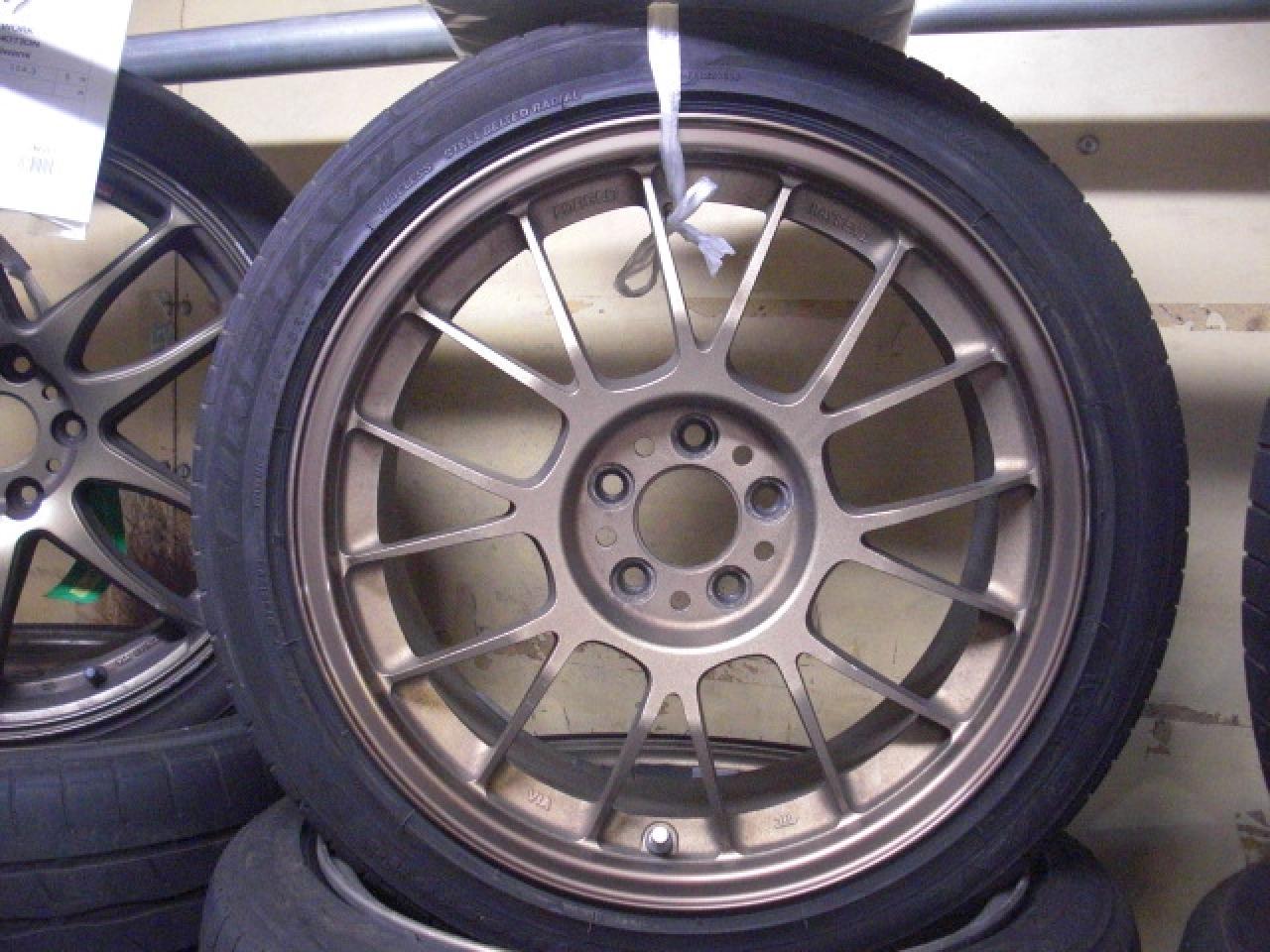 【2本のみ】RAYS(レイズ) VOLK RACING(ボルク レーシング) SE37 K + FireStone(ファイアストン) WIDE ...