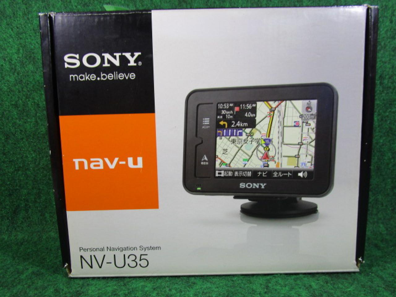 SONY(ソニー) NV-U35(3.5V型 8GB ポータブルナビ) | カー用品 カーナビ(地デジ） ポータブルナビ(地デジ)を通販で購入する | 中古カー＆バイク用品の販売ならアップガレージ