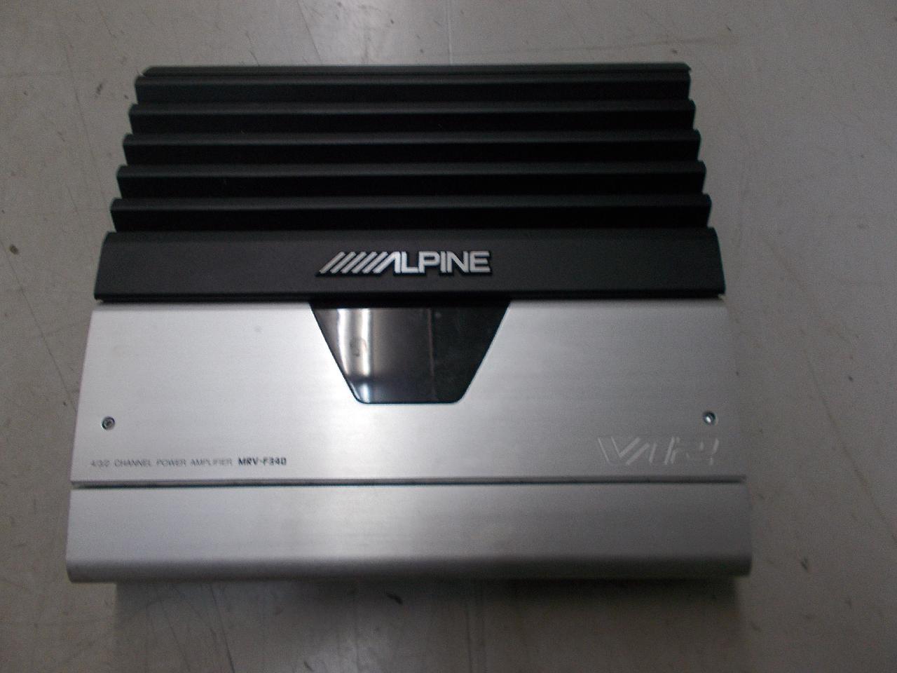 ALPINE MRV-F340 | カー用品 アンプを通販で購入する | 中古カー＆バイク用品の販売ならアップガレージ
