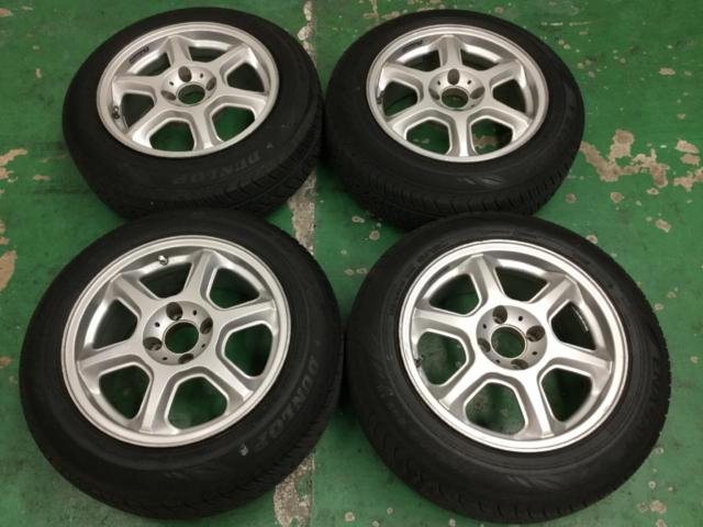 5ZIGEN N1R BECKETTS + DUNLOP ENASAVE 31 4本セット | カー用品 タイヤホイールセット 15インチ ...