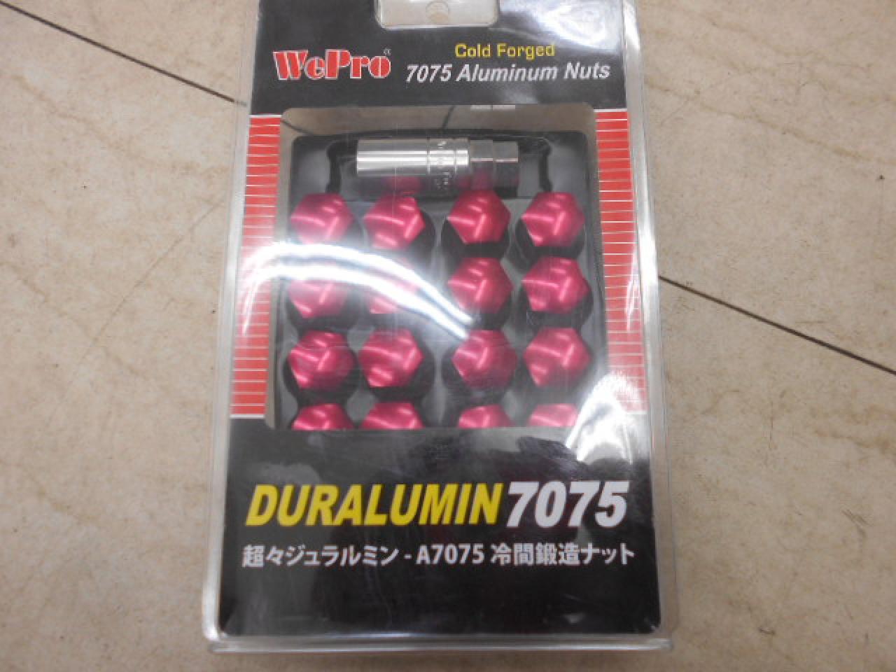 WePro DURALUMIN 7075 冷却鍛造ナット | カー用品 タイヤホイール関連 取付ナットを通販で購入する | 中古カー＆バイク用品の販売ならアップガレージ