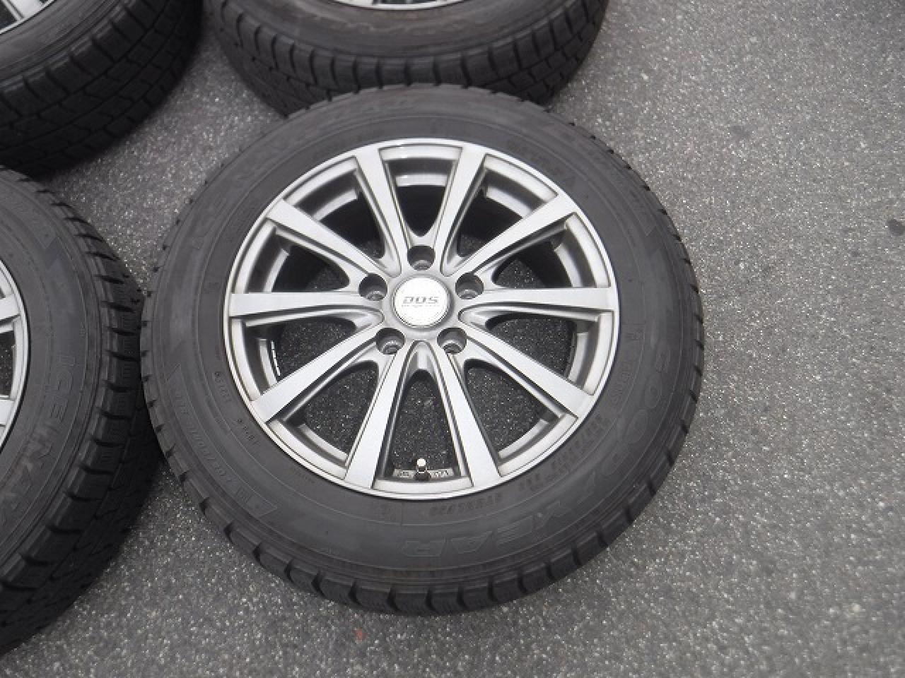 ③D.O.S 10本スポークホイール + GOODYEAR(グッドイヤー) ICENAVI ZEA2 | 中古品 | アップガレージ 美原北 ...