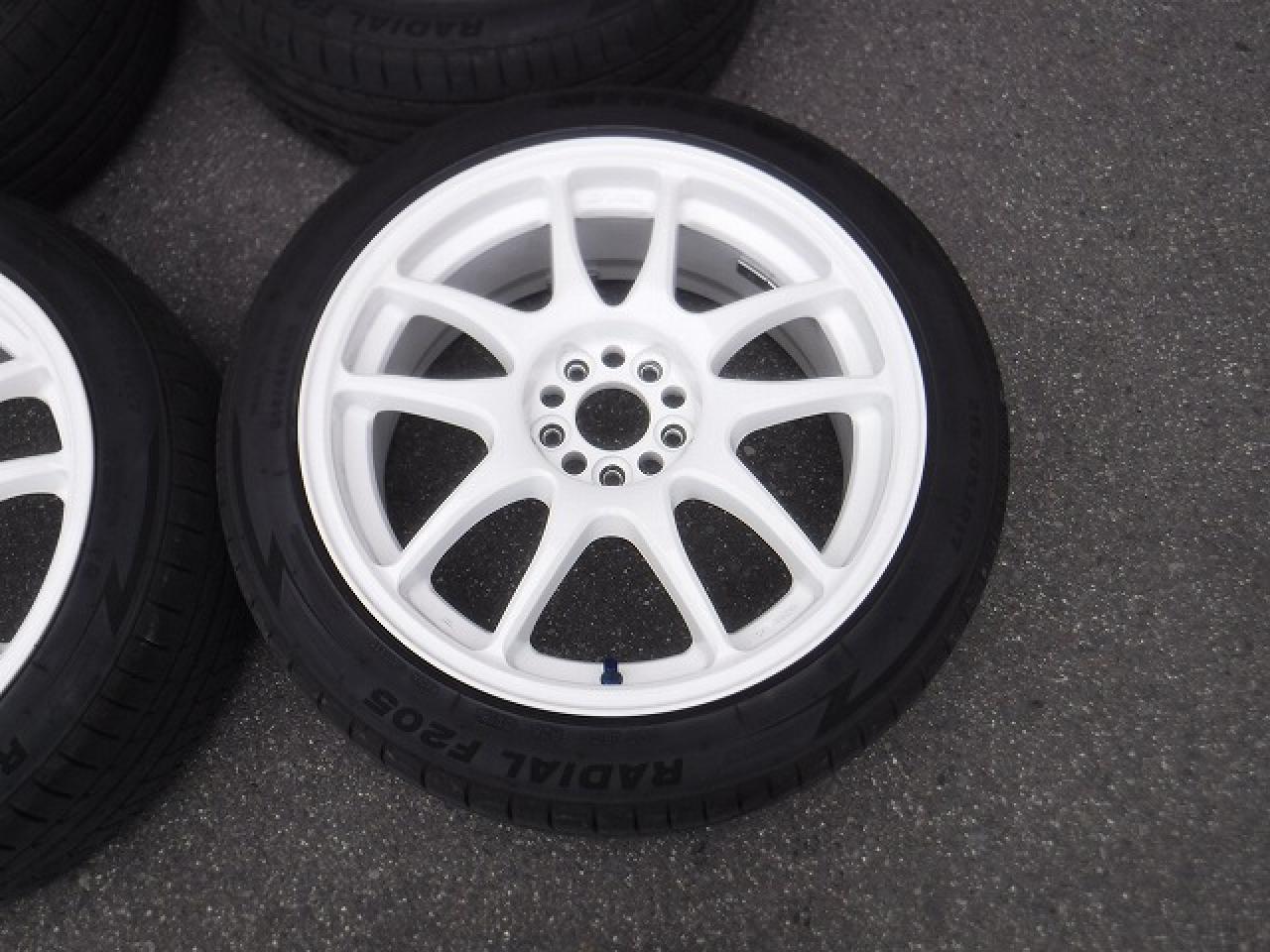 ④WORK(ワーク) EMOTION(エモーション) CR Kai (5HOLE) ホワイト + MINERVA F205 | 中古品 ...