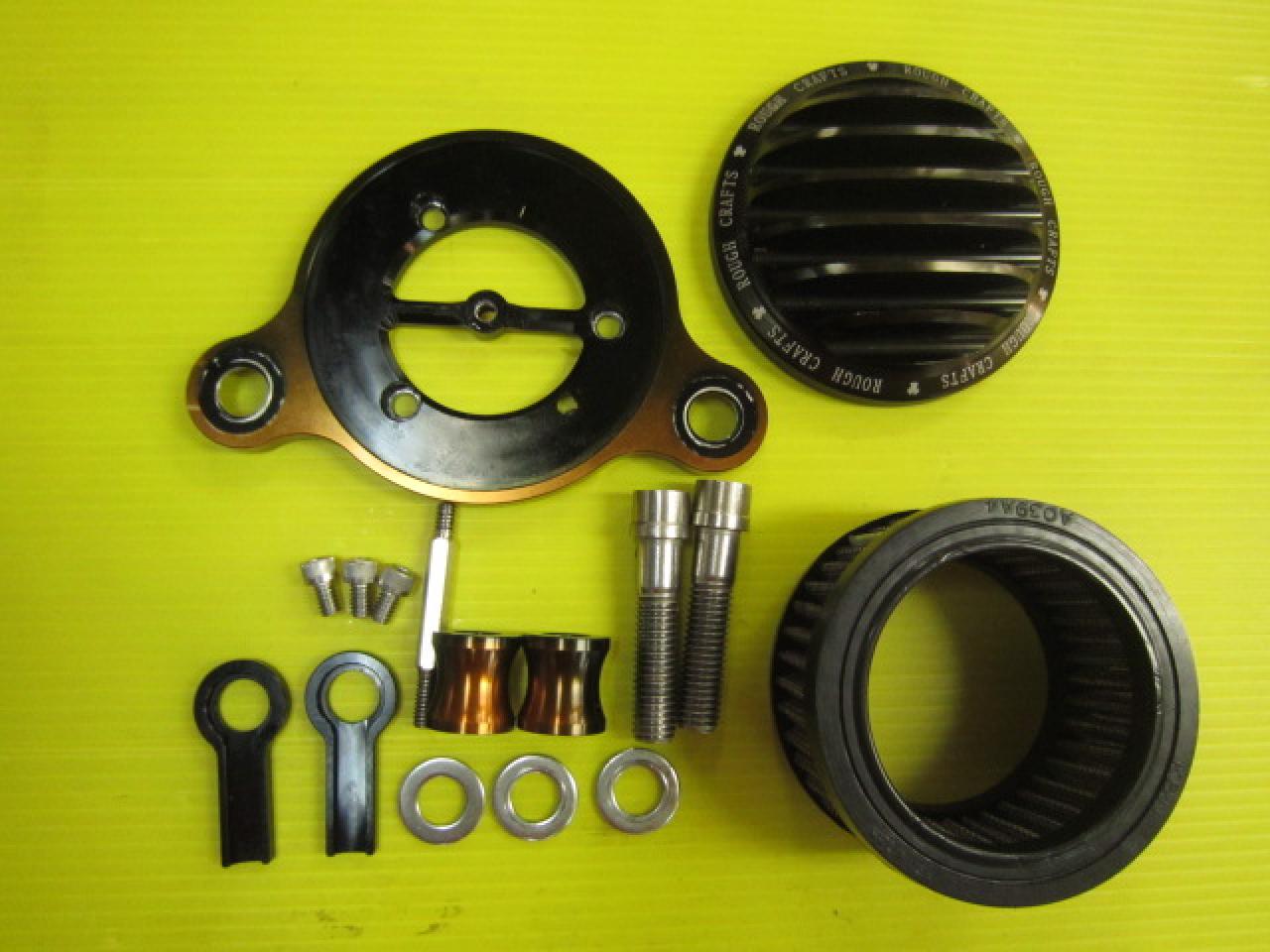 ROUGH CRAFTS(ラフクラフト) エアクリーナーキット スポーツスター | 中古品 | アップガレージ 名古屋中川店 | バイク用品 ...