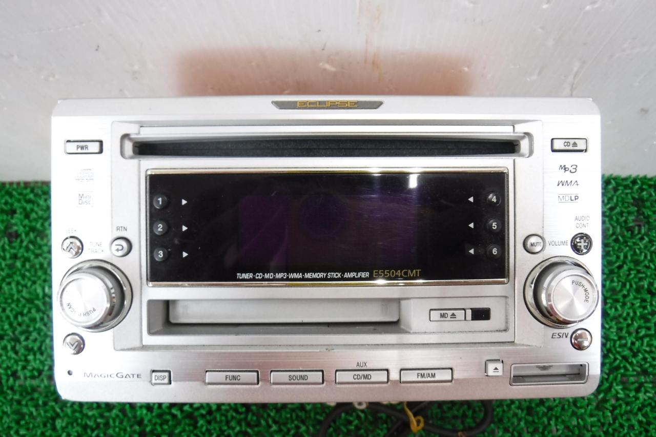 ECLIPSE E5504CMT 【ECLIPSE専用サーバー「E-iSERV」にPCでアクセス】 ’04年モデル | カー用品 ヘッドユニット MD+CDを通販で購入する | 中古カー ...