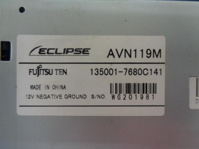 ECLIPSE AVN119M | カー用品 カーナビ(地デジ） AV一体メモリーナビ（地デジ）を通販で購入する | 中古カー＆バイク用品の販売ならアップガレージ
