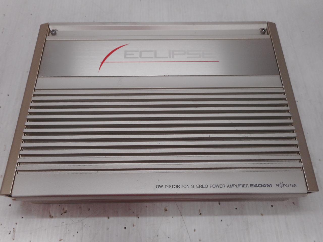 ECLIPSE E404M 【☆4ch/3ch/2chパワーアンプ♪OFF/Lo切替OK♪☆】 | 中古品 | アップガレージ 広島五日市店 | カー用品 アンプを通販で購入する | 中古カー ...