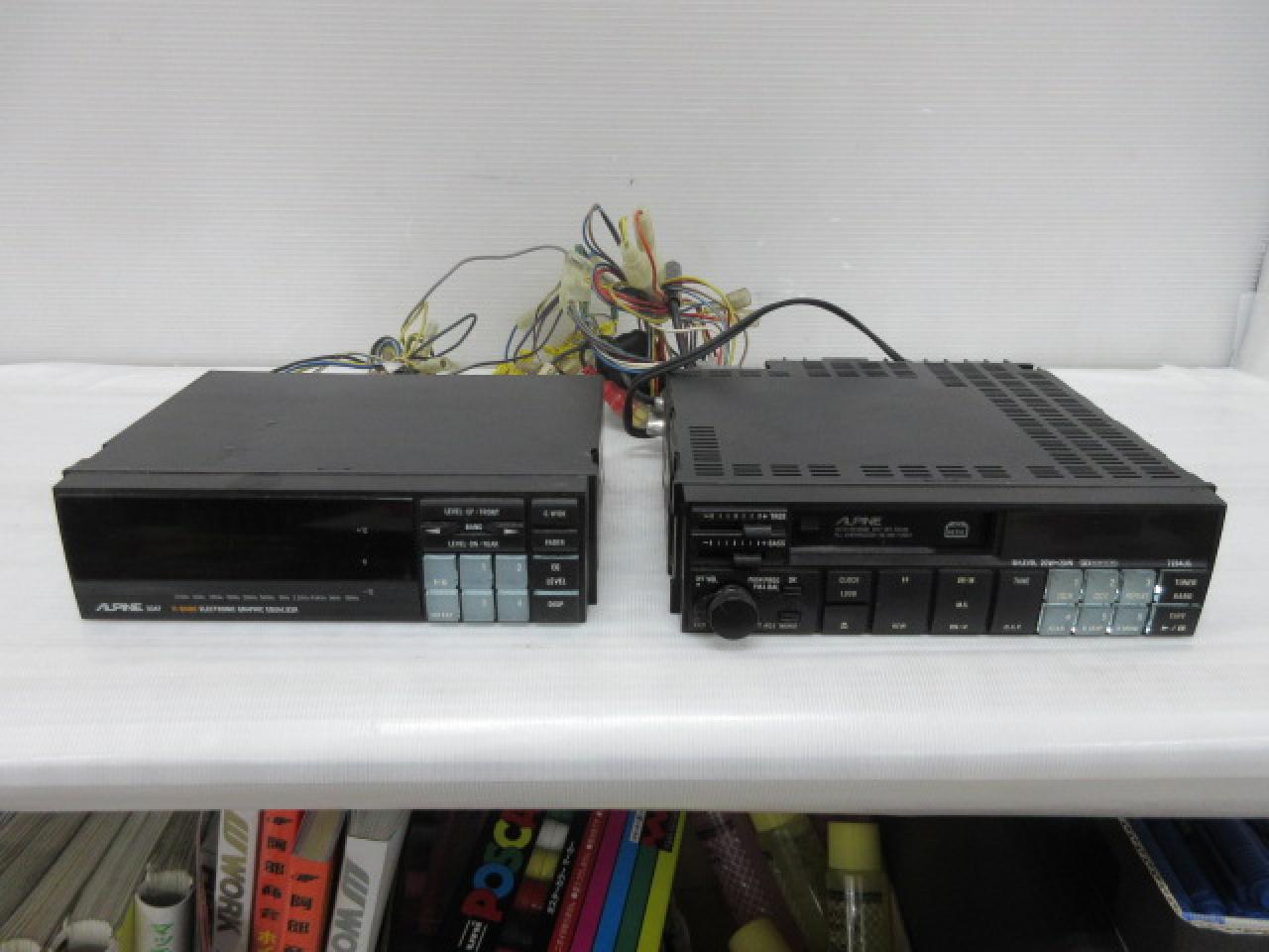 ALPINE(アルパイン) 3347 + 7284JS | カー用品 ヘッドユニット カセットチューナーを通販で購入する | 中古カー＆バイク ...