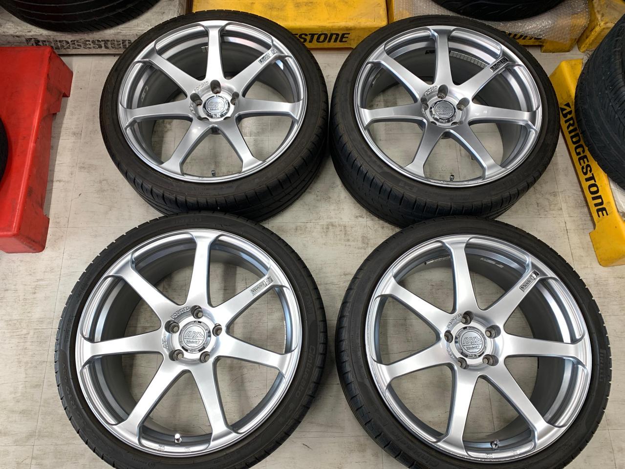 YOKOHAMA AVS MODEL F7 + PIRELLI P1 | カー用品 タイヤホイールセット 19インチタイヤホイールセットを通販 ...