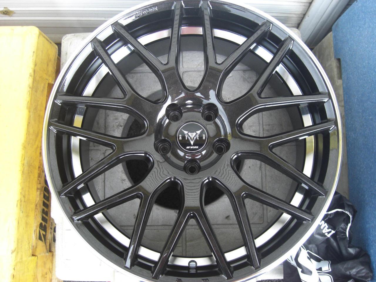 WORK(ワーク) RYVER(レイバー) M009 | カー用品 アルミホイール 20インチホイールを通販で購入する | 中古カー＆バイク用品の販売ならアップガレージ