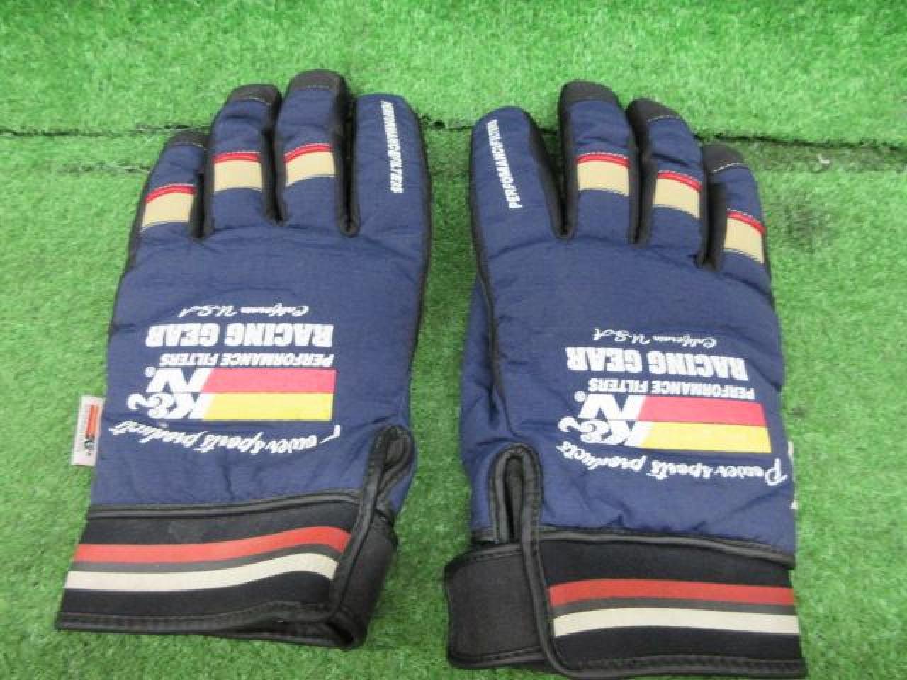 K&N(ケイアンドエヌ) ナイロンウィンターグローブ ネイビー LLサイズ | バイク用品 グローブ・ゴーグル その他グローブ(二輪)を通販で ...