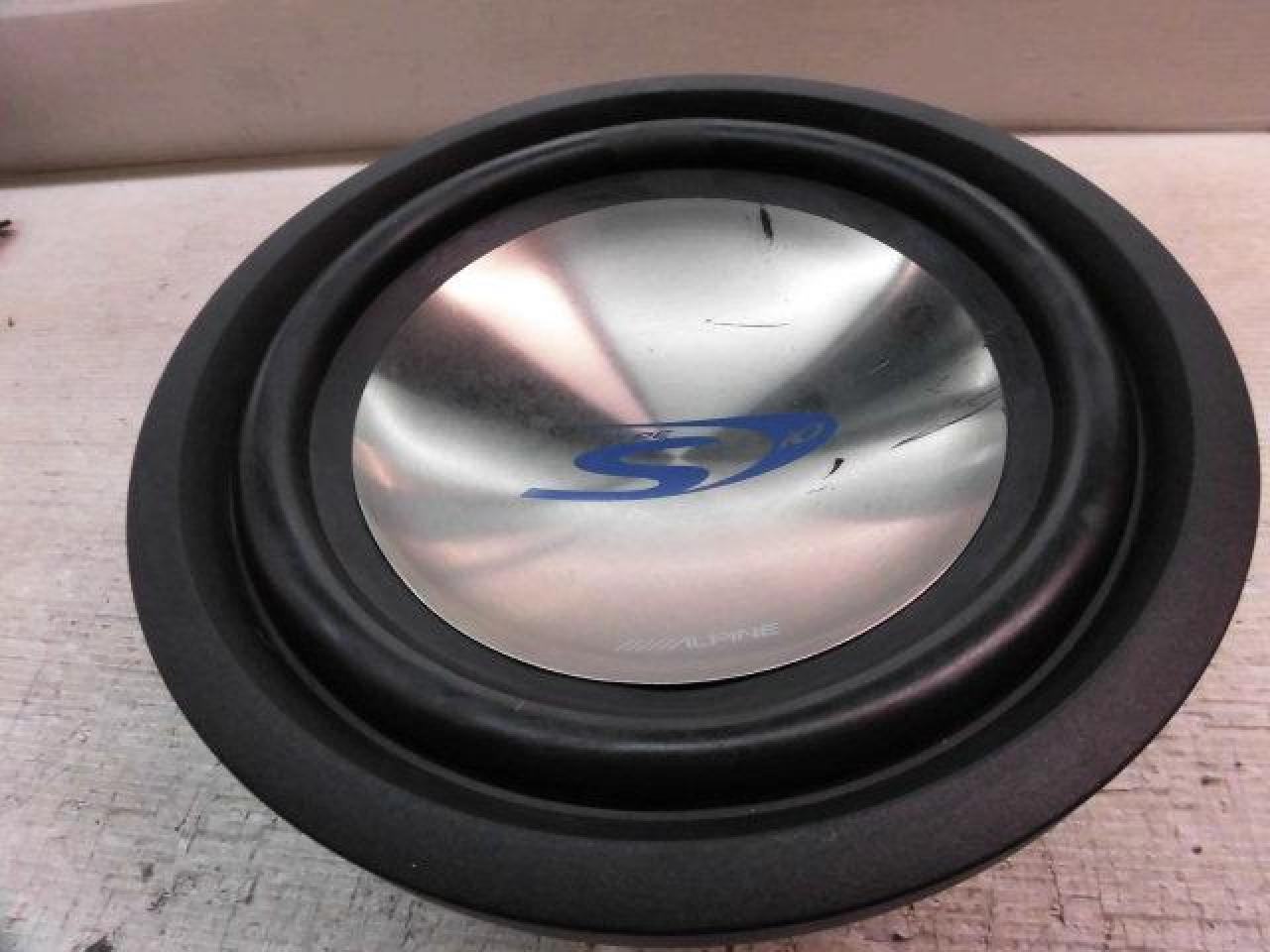ALPINE SWS-1042D 10インチサブウーハースピーカー | 中古品 | アップガレージ 宇都宮店 | カー用品 スピーカー サブ ...