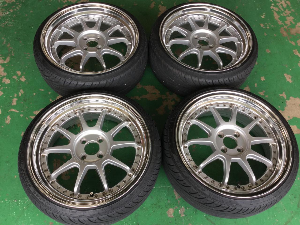 【値下げしました!】TANABE Professor SSR SP3 シルバー + NANKANG ULTRA SPORTS NS-Ⅱ 4本 ...