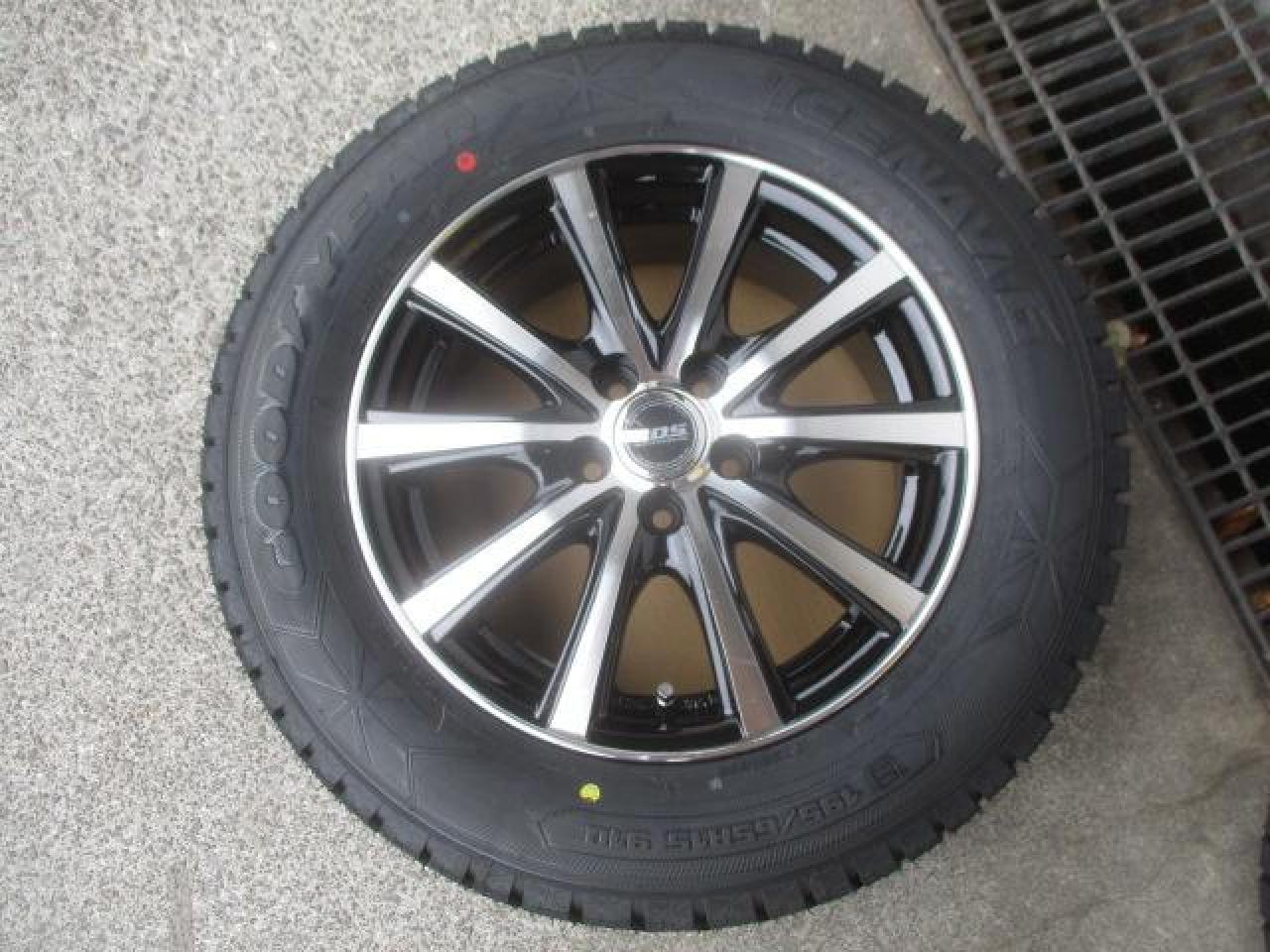 BADX D.O.S. SE-10R BPエディション + GOODYEAR ICE NAVI6 | カー用品 スタッドレスタイヤホイールセット 15インチスタッドレスタイヤホイールセットを ...
