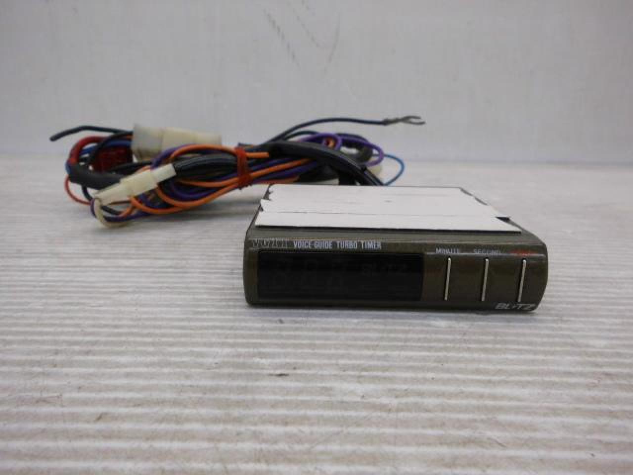 BLITZ ターボタイマー VGTT VOICE-GUIDE TURBO TIMER | カー用品 電装系 ターボタイマーを通販で購入する ...