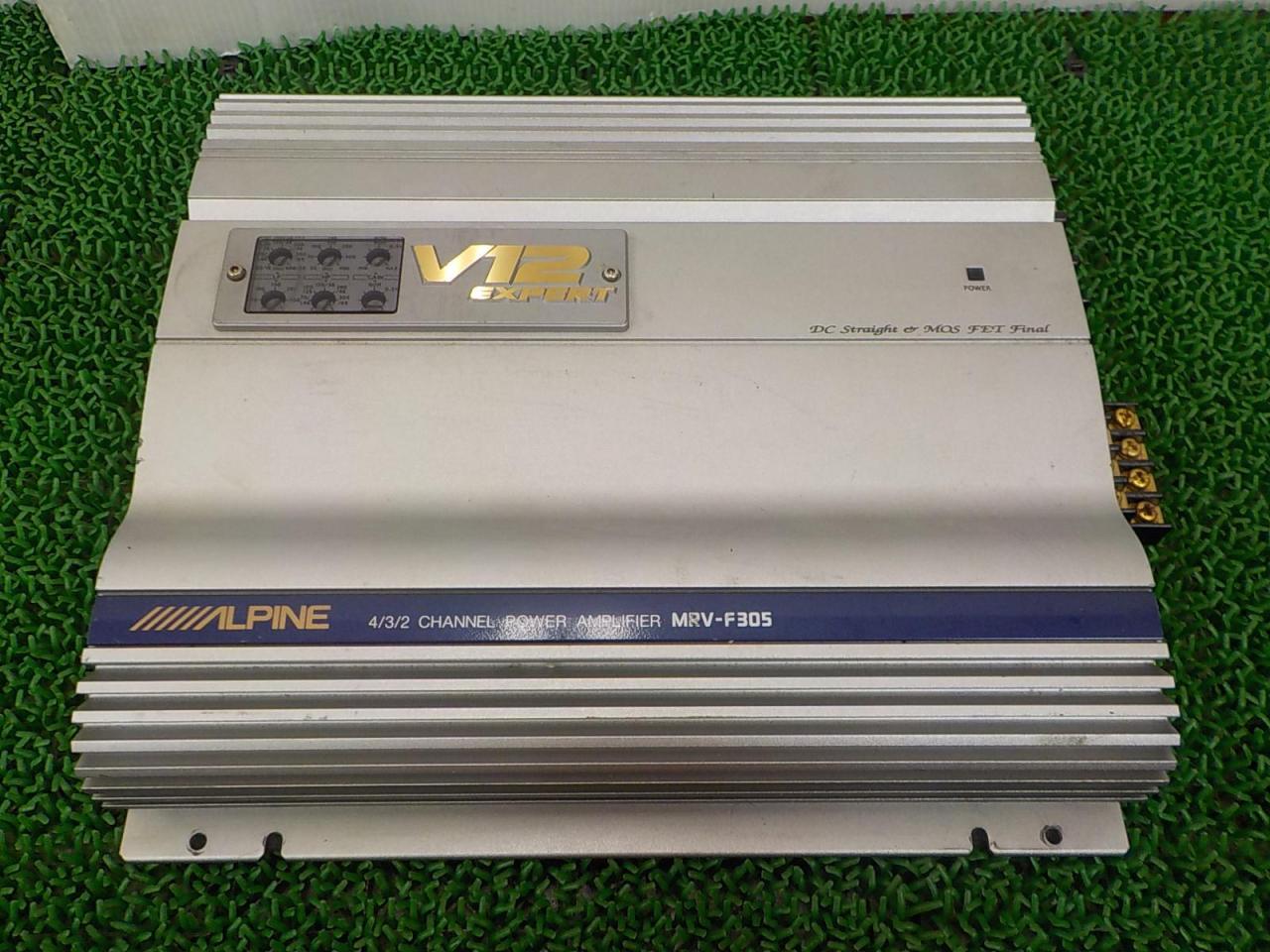 ALPINE V12 EXPERT Series MRV-F305 【身近に高音質が楽しめる。最大出力80W×4のマルチチュース】 ’96年 ...