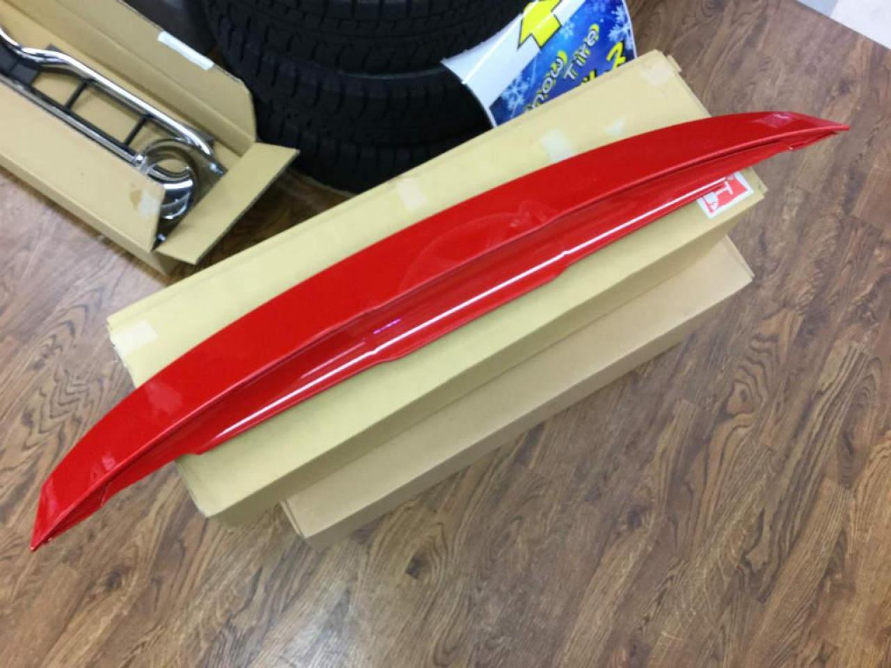 S660 JW5 純正リアスポイラー 赤 新車外し | カー用品 ボディパーツ リヤウイングの通販 | アップガレージ 中古カー＆バイク用品の ...