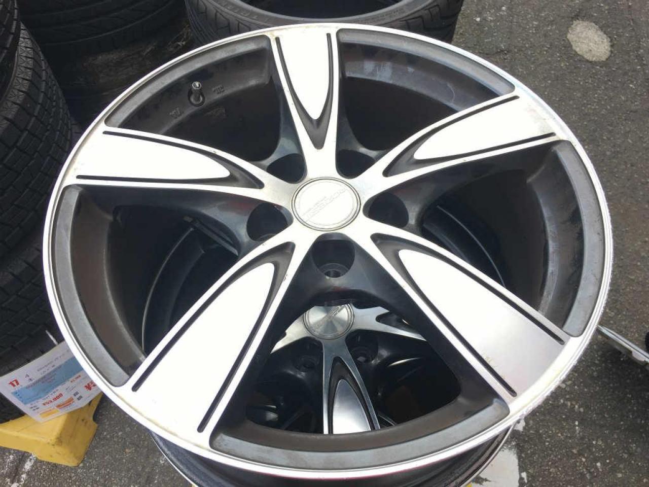 DUNLOP(ダンロップ) ROZEST(ローゼスト) STYLISH MODE V5 (5HOLE) | カー用品 アルミホイール 18 ...