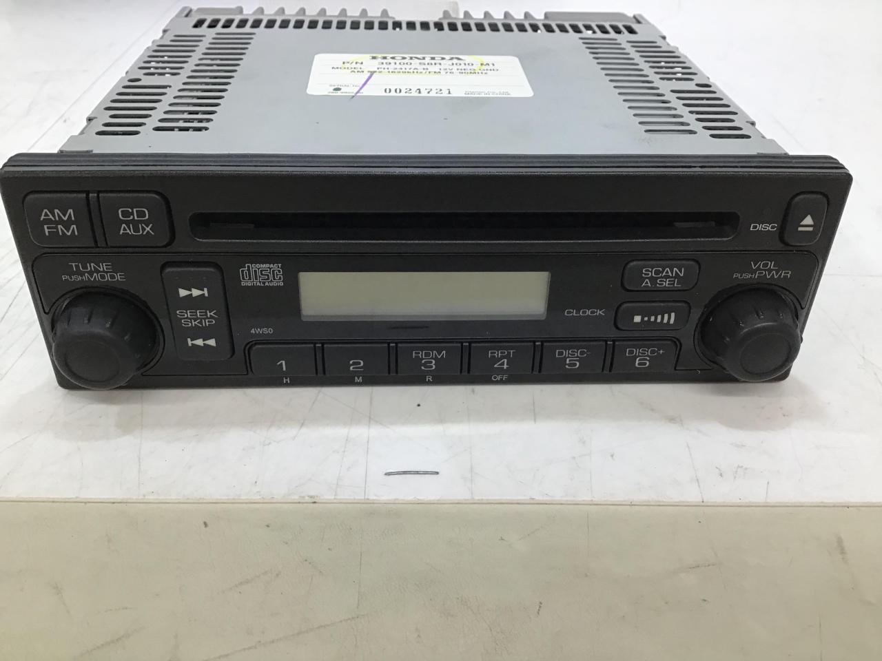 HONDA 純正オーディオ 39100-S8R-J010-M1 | カー用品 ヘッドユニット CDチューナーを通販で購入する | 中古カー＆バイク用品の販売ならアップガレージ