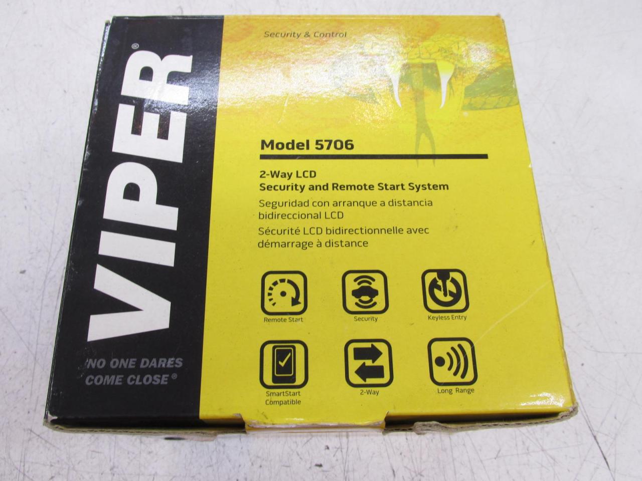 VIPER(バイパー) 5706V 2WAY LCDセキュリティー&リモートスタートシステム 【12V汎用】 大特価!2020-9/7より大幅 ...