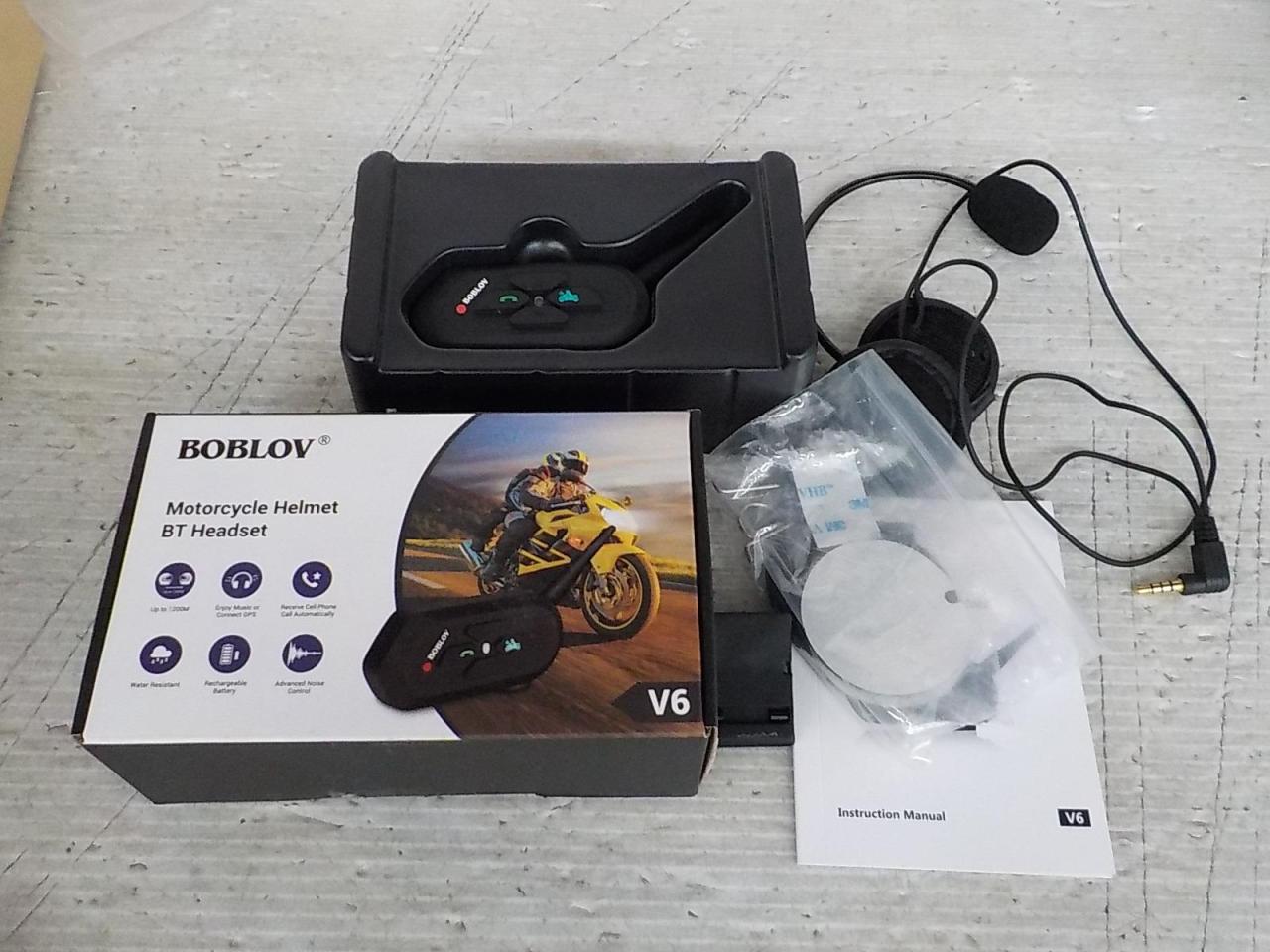 BOBLOV V6 バイク用インカム | バイク用品 その他(バイク用品) その他バイク用品(二輪)を通販で購入する | 中古カー＆バイク用品 ...