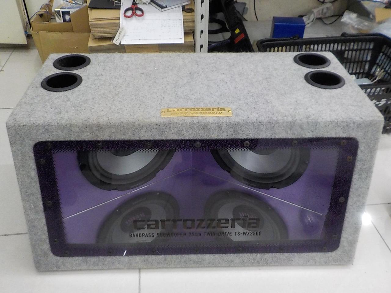 carrozzeria(カロッツェリア) TS-WX2500 | カー用品 スピーカー サブウーハースピーカーBOX付を通販で購入する | 中古カー＆バイク用品の販売ならアップガレージ