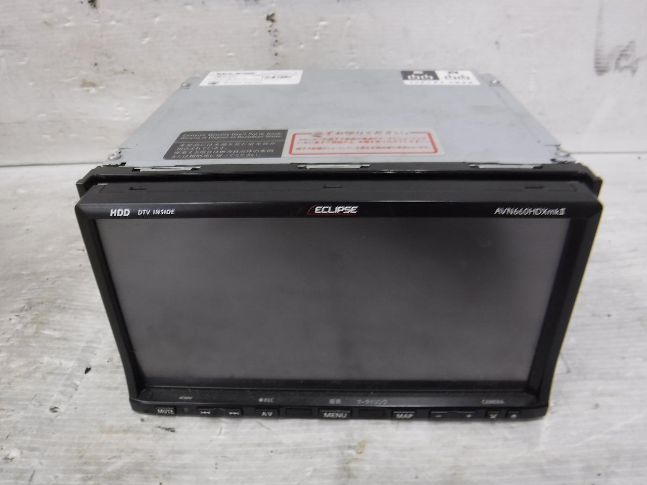 ECLIPSE AVN660HDX mkⅡ【2010年モデル】 | 中古品 | アップガレージ 美原北インター店 | カー用品 カーナビ ...