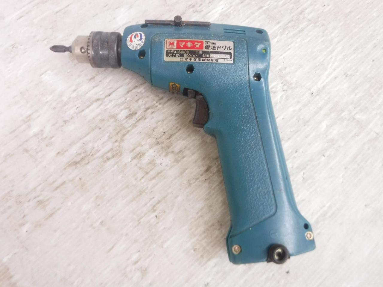 【WG】 makita 10mm電池ドリル 6010D | 中古品 | アップガレージ 京都八幡店 | 総合リユース ドリル、ドライバ 電気 ...