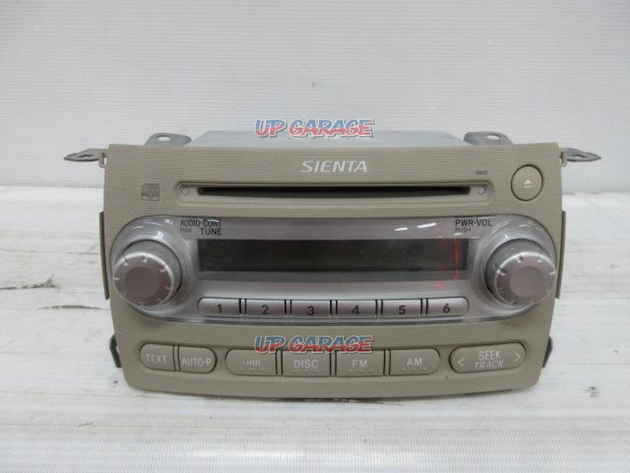 トヨタ純正 Toyota シエンタ純正異型オーディオ 86120 52281 A0 カー用品 ヘッドユニット Cdチューナーを通販で購入