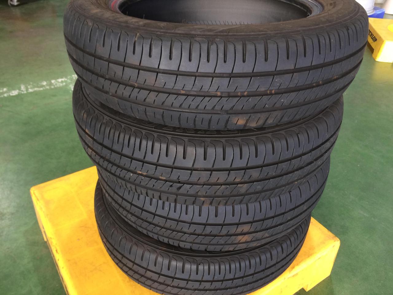 DUNLOP ENASAVE EC204 155/65R14 4本 | カー用品 タイヤ 14インチタイヤを通販で購入する | 中古カー＆バイク用品の販売ならアップガレージ